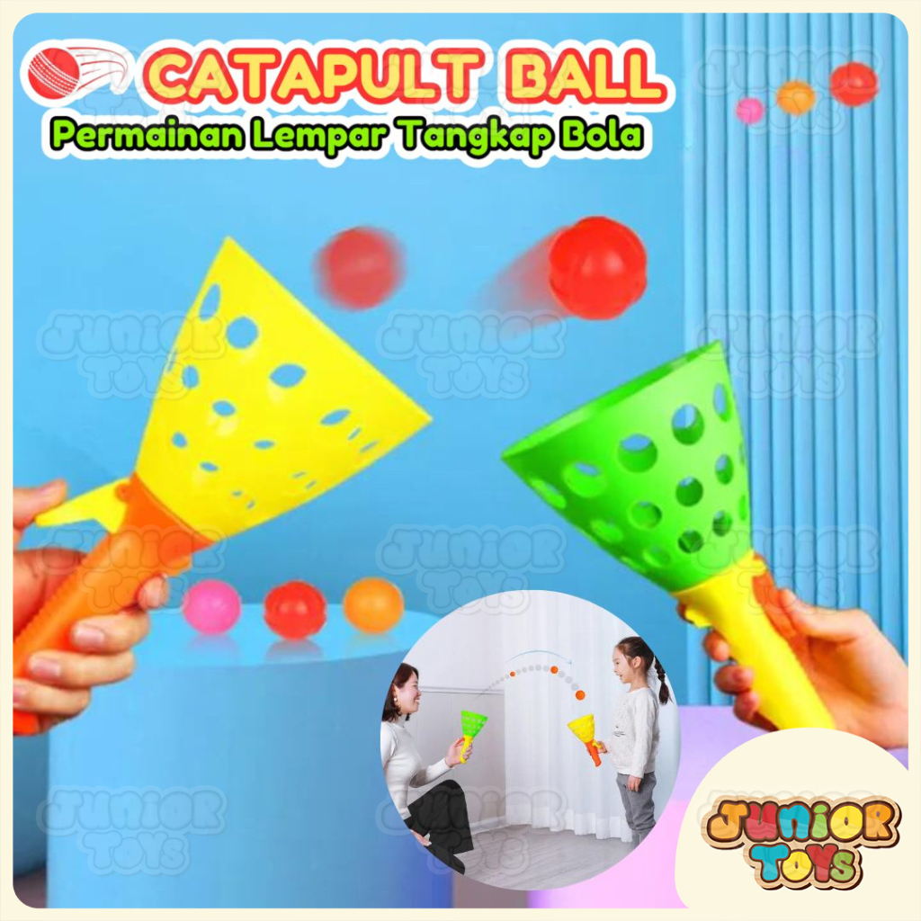 Jual Mainan Tangkap Bola Catch Ball Game Mainan Anak Outdoor Indoor ...