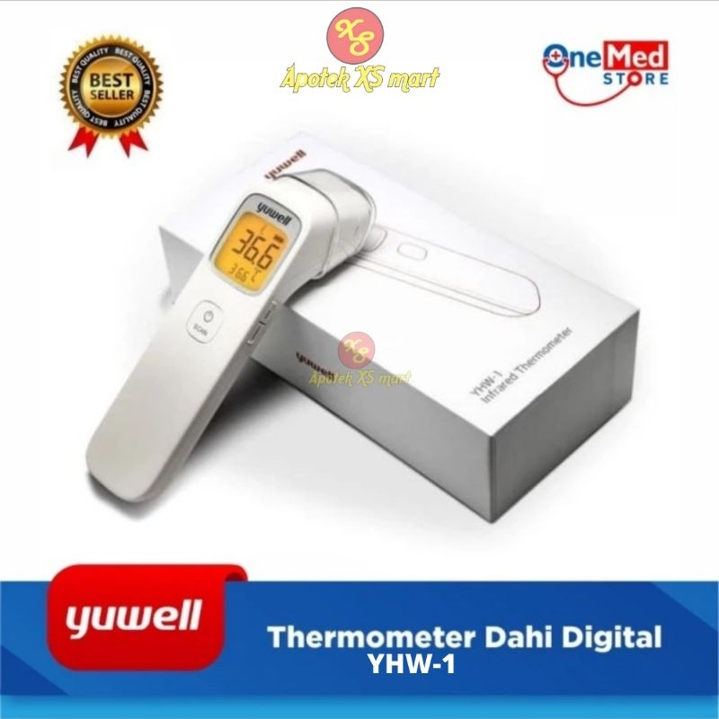 Jual YUWELL THERMOMETER DIGITAL INFRARED YHW-1 NON KONTAK | Shopee ...