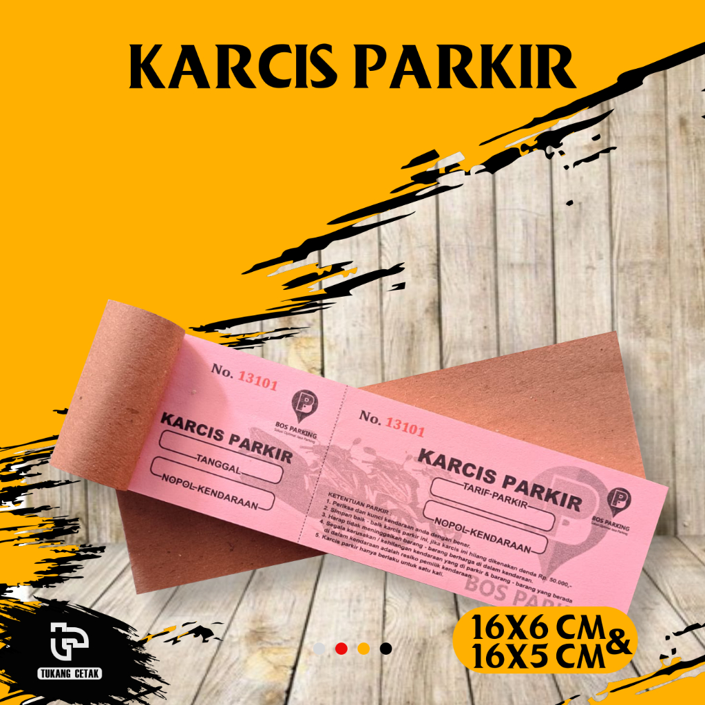 Jual KARCIS PARKIR | Shopee Indonesia