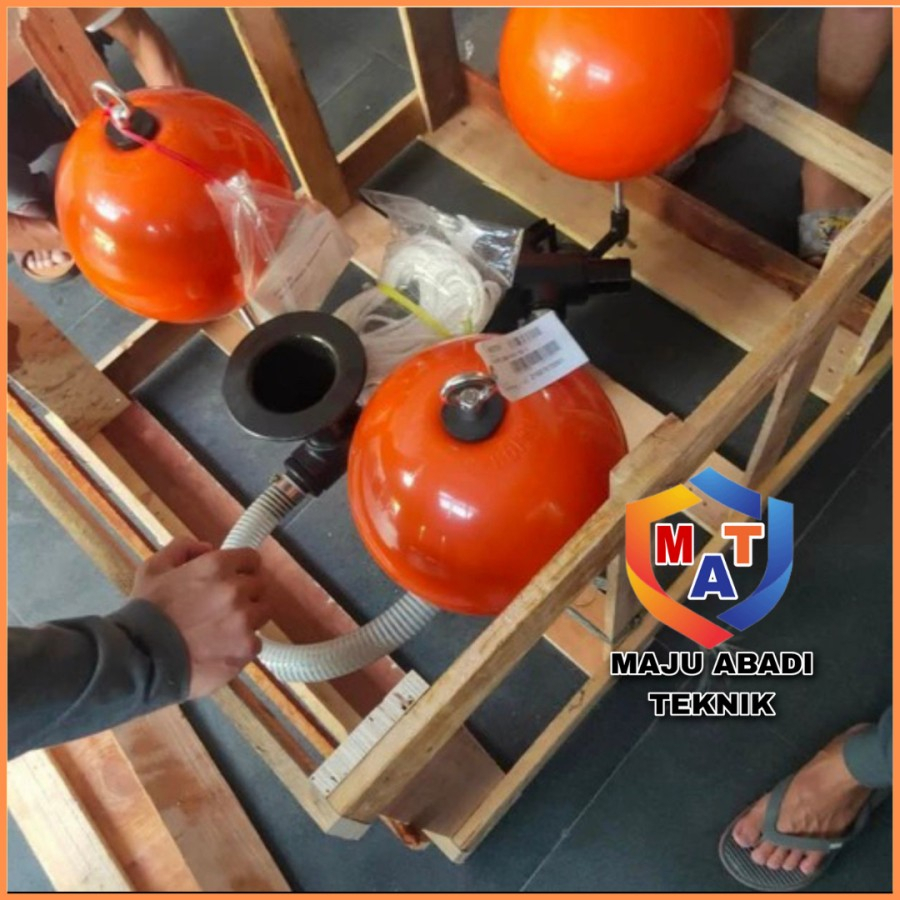 Jual Floating Scum Tsurumi 3 Bola Skimmers 8-FSP3 JET Injector Tsurumi ...