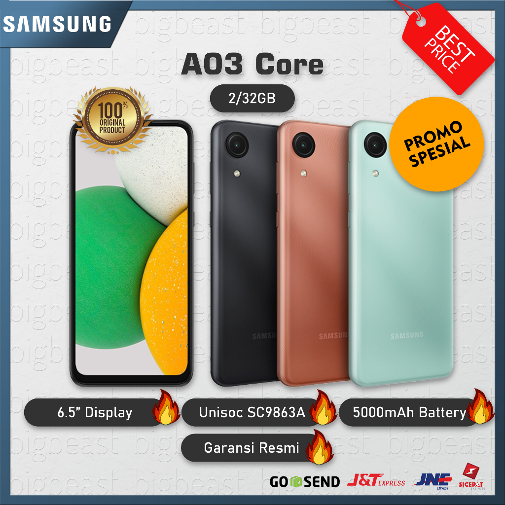 Jual Samsung Galaxy A03 Core 2/32 GB Garansi Resmi | Shopee Indonesia