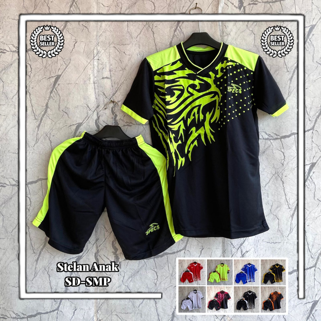 Jual Jersey Bola Anak Anak Umur 5-15 Tahun Baju Futsal Anak SD/SMP ...