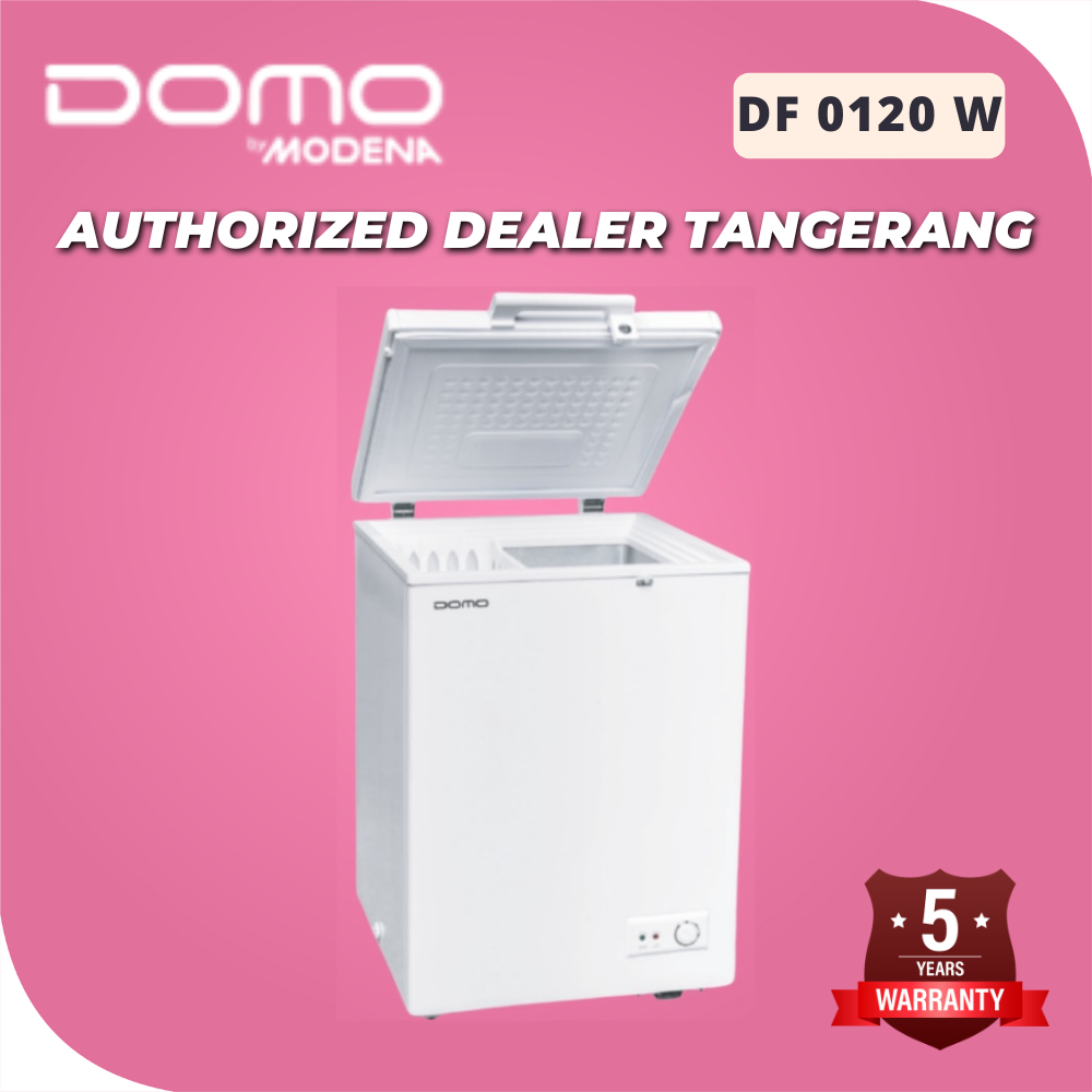Jual CHEST FREEZER DOMO MODENA DF 0120 W - FREEZER BOX ORIGINAL | Shopee Indonesia