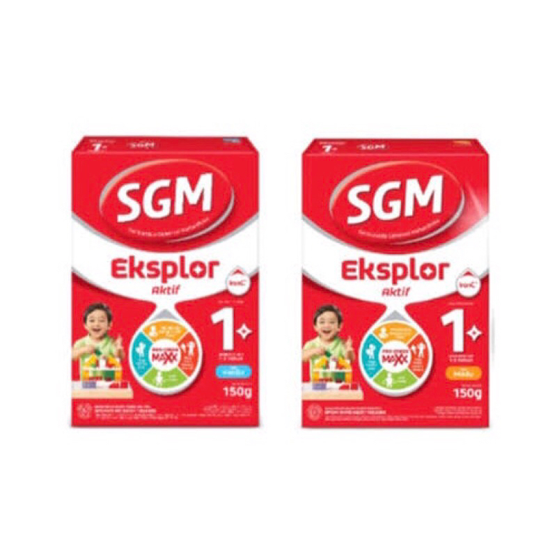 Jual Susu Formula Anak SGM Explore 1+ 150gr rasa Vanilla & Madu ...