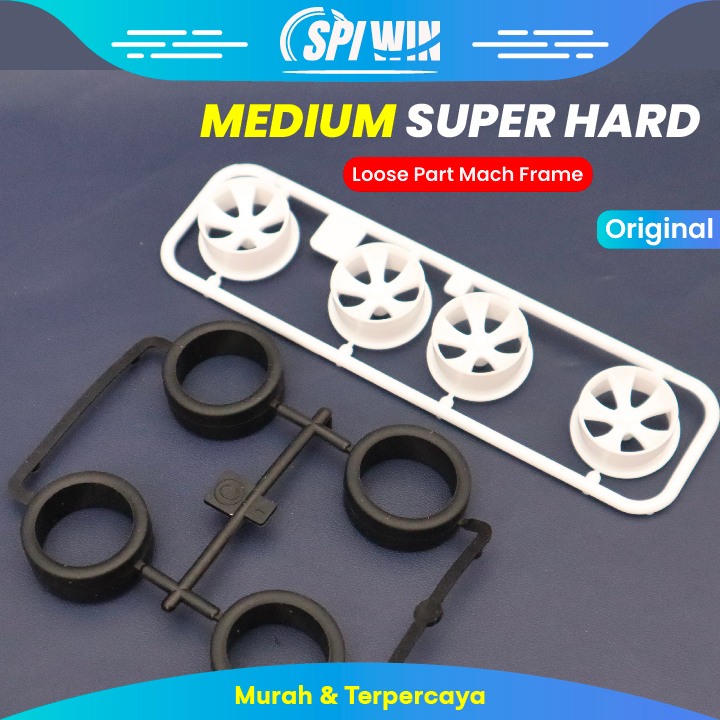 Jual Ban Tamiya Super Hard Karet Original Medium Set | Shopee Indonesia