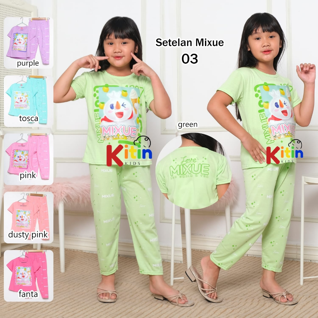 Jual FS CP - SETELAN BAJU MAIN DAN HARIAN ANAK PIYAMA TIDUR ANAK CEWEK ...