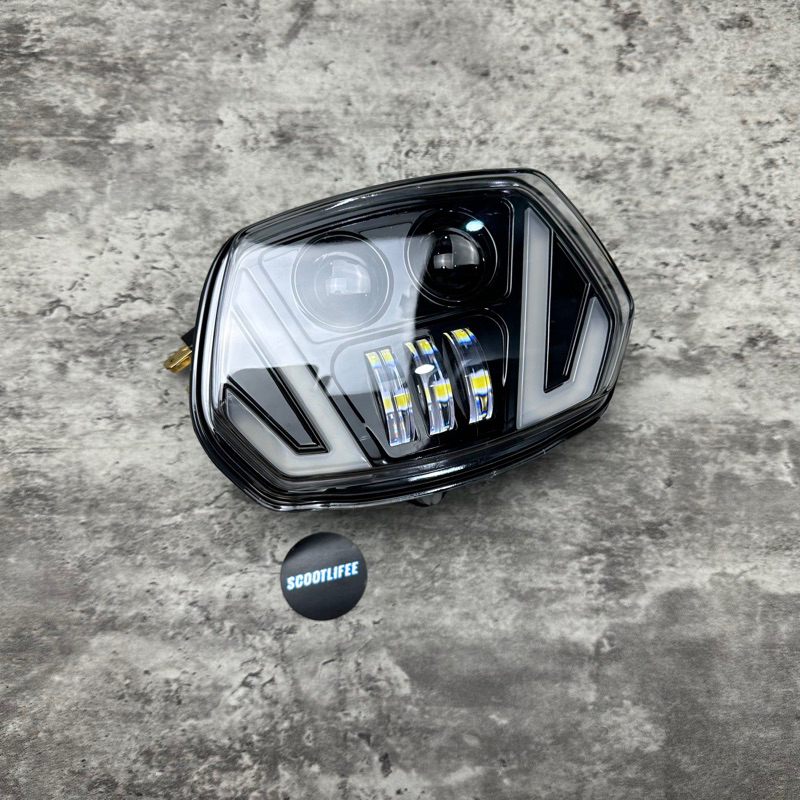 Jual Daymaker Led Model HD Corse For Vespa Sprint | Shopee Indonesia