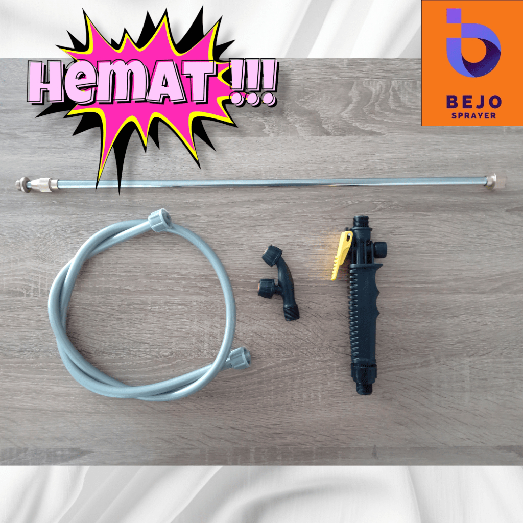 Jual Paketan Sprayer Elektrik - Selang, Kran Gagang, Stik, Spuyer Nozel ...