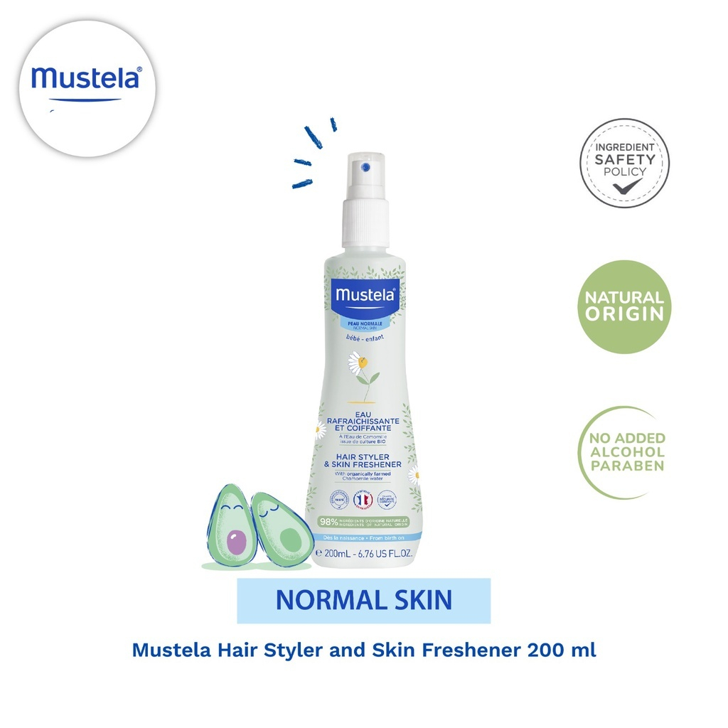 Jual MUSTELA Hair styler and SKIN FRESHENER 200ML SABUN PENYEGAR UNTUK ...