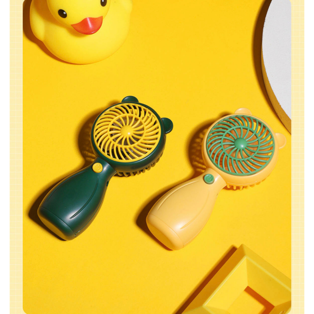 Jual [OL] Kipas Mini Fan Bear Kipas Meja Mini Usb Portable | Shopee ...