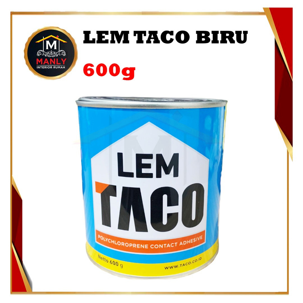 Jual Lem TACO 600 Gram / Edging / Lem Kuning Serbaguna / Lem Daya Rekat ...