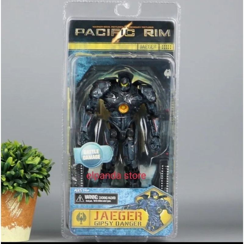 Jual Neca Pacific Rim Gipsy Danger Versi Damage Sword Figure | Shopee ...