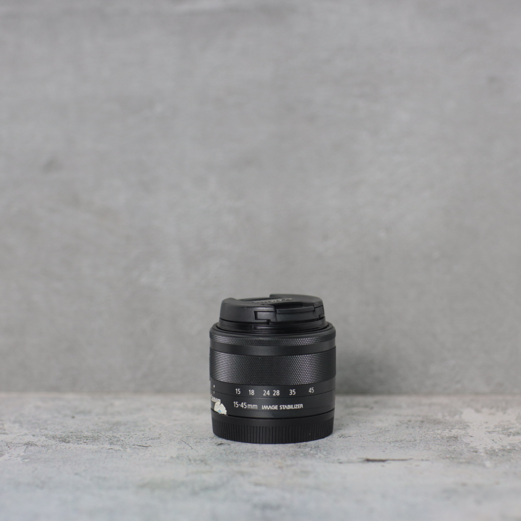 Jual Lensa Canon Mirrorless EF-M 15-45mm F/3.5-6.3 IS STM | Shopee ...
