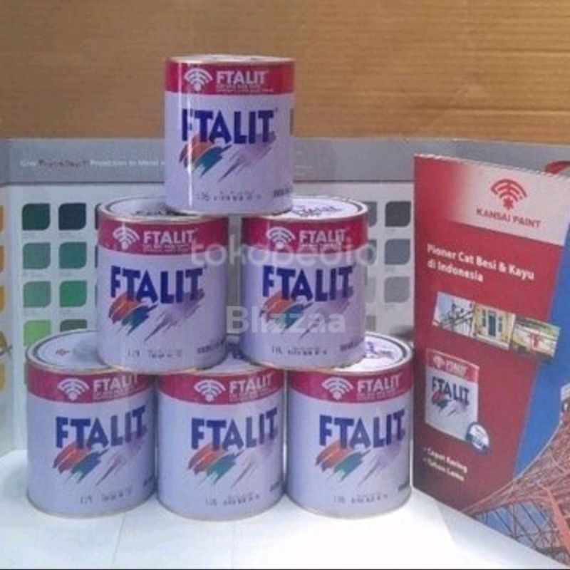 Jual Ftalit Banana Yellow 444 Ftalit Golden Yellow 142 Cat Kayu Besi ...