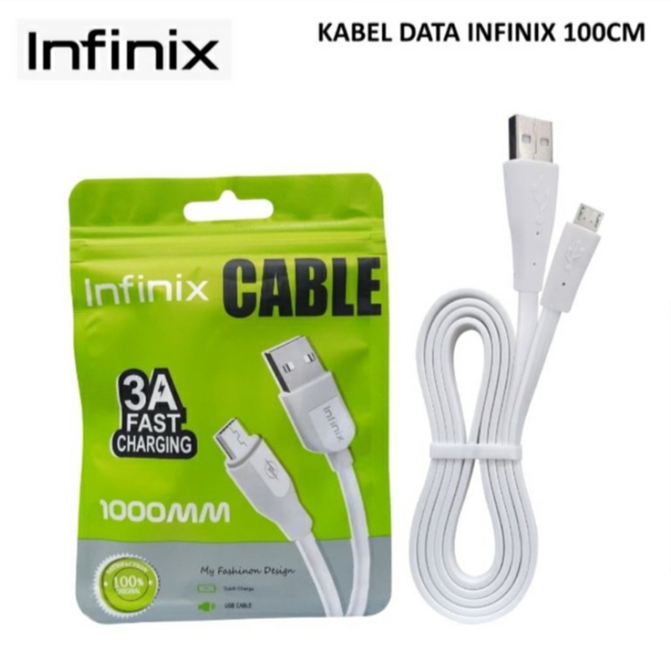 Jual F402 Infinix Kabel Data Micro USB 1000mm 3A Kabel Cas Charger Type ...