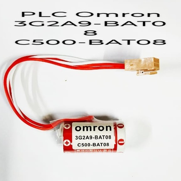 Jual Batterai( Battery ) PLC 3G2A9-BAT08 C500-BAT08 3.6V Omron baterai ...