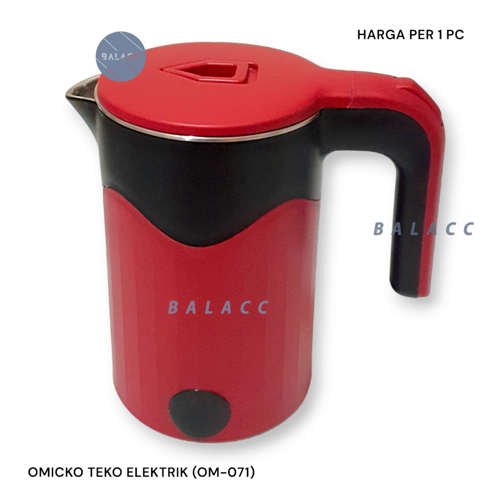 Jual Teko Listrik 2.2 Liter Stainless Steel Omicko OM-071 Pemanas Air ...