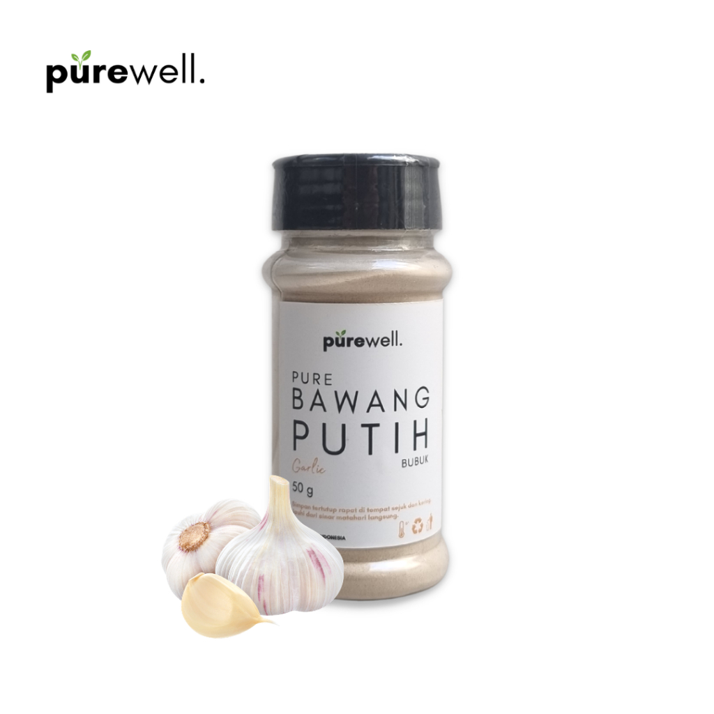 Jual Purewell Bubuk Bawang Putih Murni / Pure Garlic Powder 50gr ...