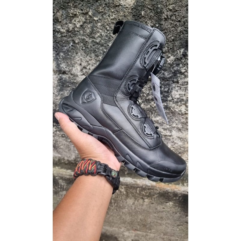 Jual SEPATU PDL TALI PUTAR SPARTAN FULL KULIT SOL TEMPUR | Shopee Indonesia