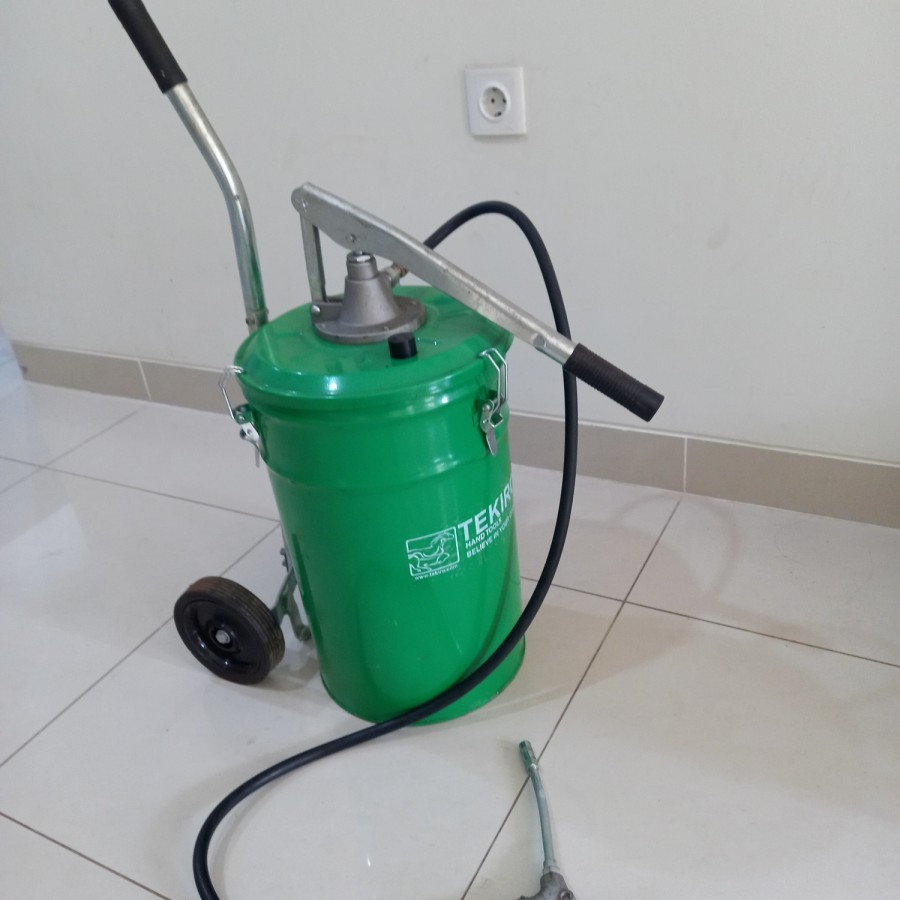Jual POMPA GEMUK TEKIRO 20 LITER GREASE MANUAL | Shopee Indonesia