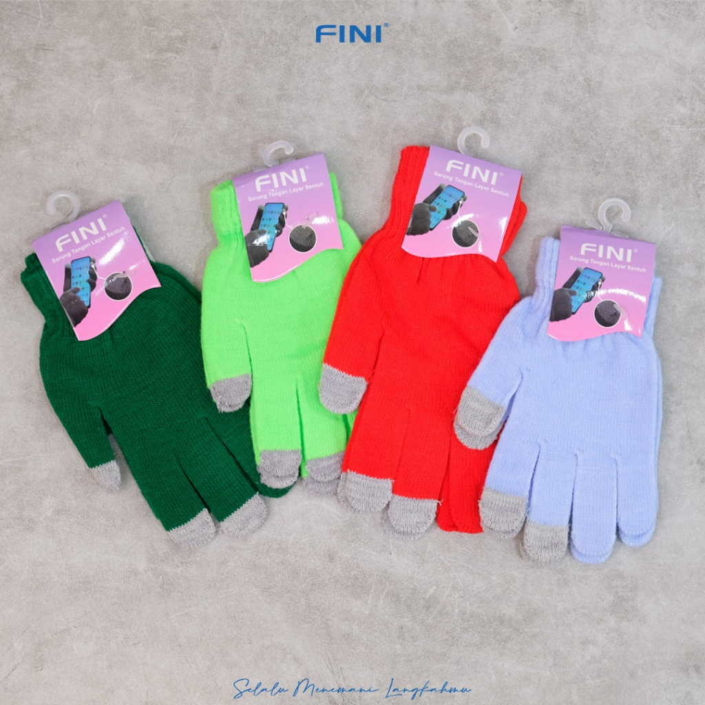 Jual FINI Sarung Tangan SY-7 Touch Screen Color | Shopee Indonesia