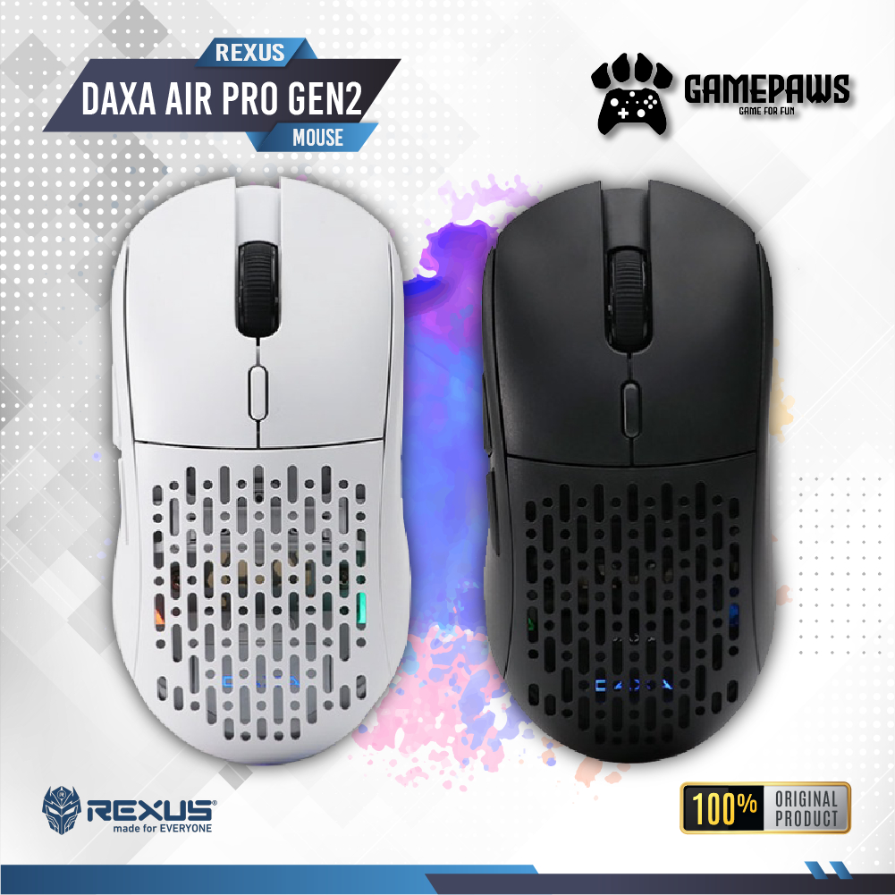 Jual Gaming Mouse Rexus Daxa Air IV Pro Wireless Gen 2 | Shopee Indonesia