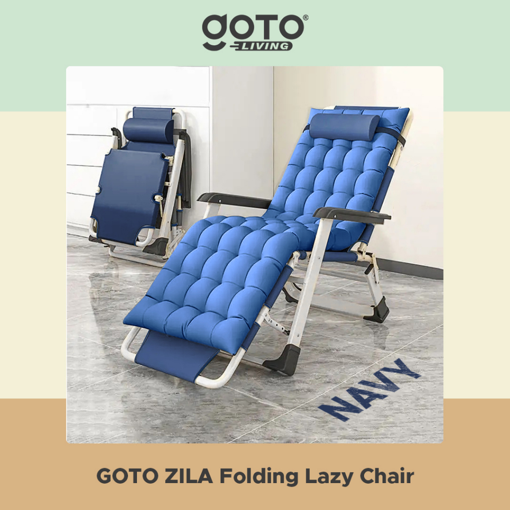 Jual Goto Zila Folding Lazy Chair Kursi Lipat Tidur Santai Malas ...