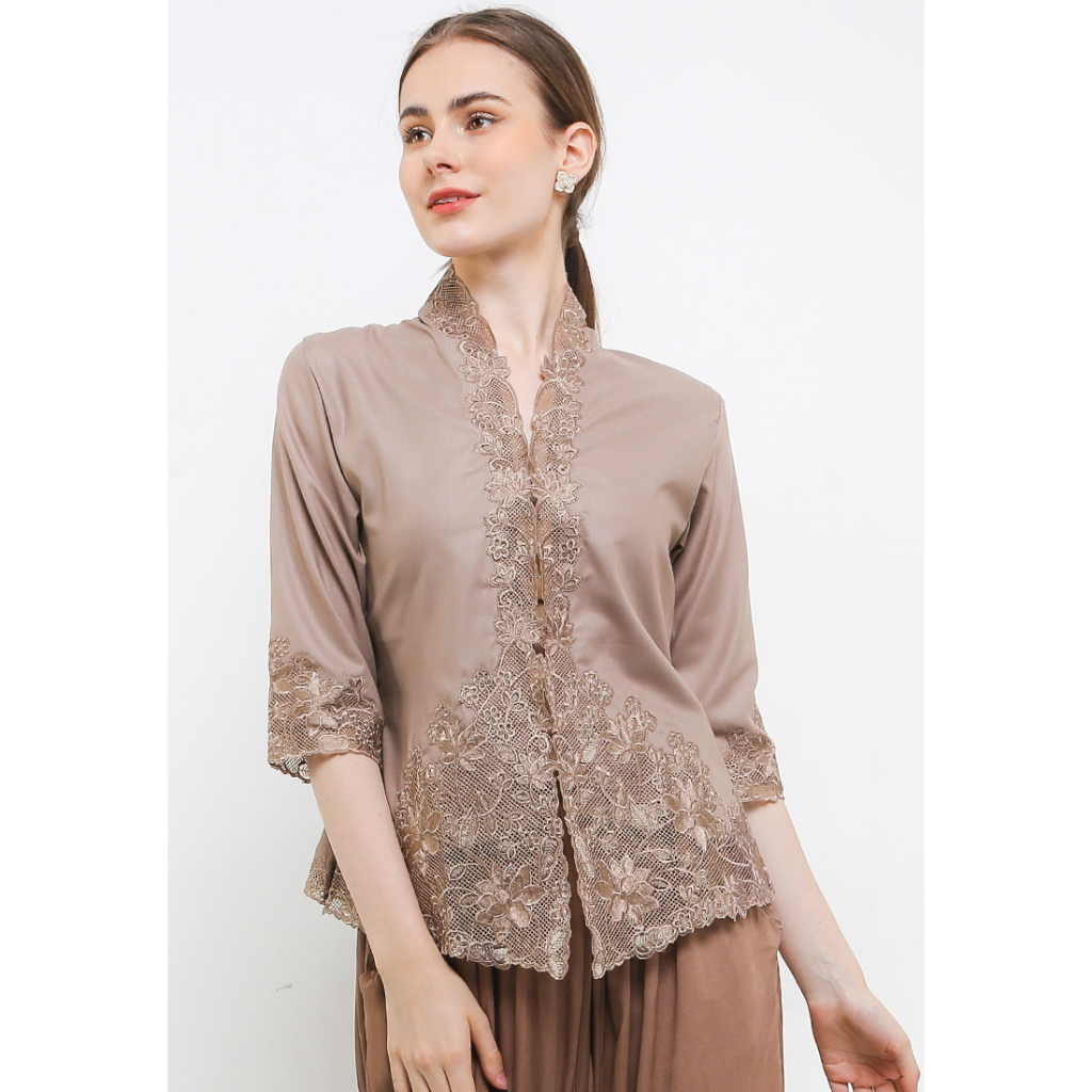 Jual Kebaya Classic Kupnat CH38 Embroidery | Shopee Indonesia