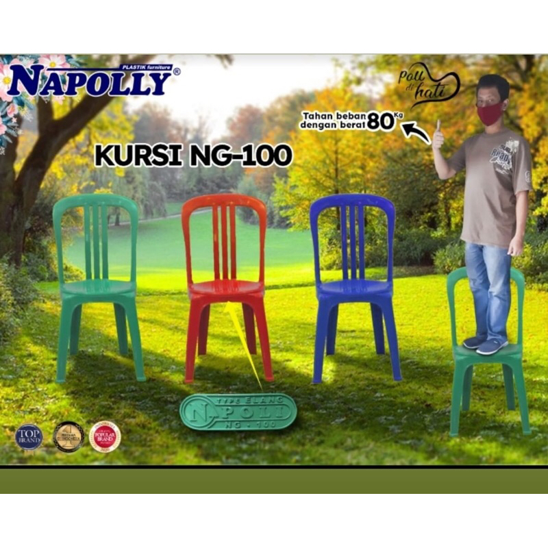 Jual KURSI Npolly NG 100 kursi undangan kursi makan | Shopee Indonesia