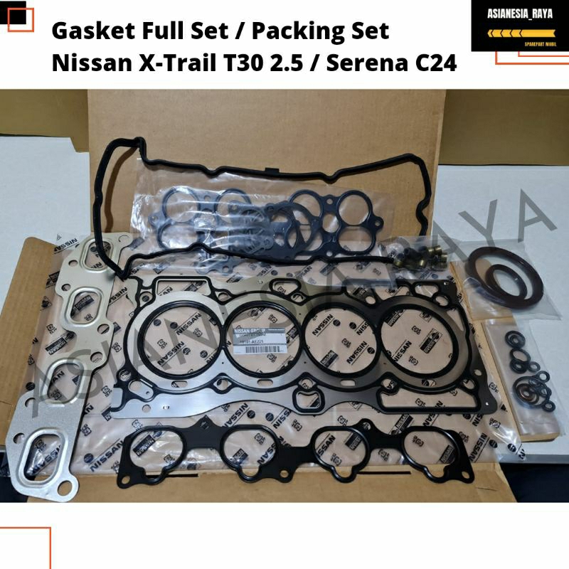 Jual Gasket Full Set / Packing Set Nissan X-Trail T30 2.5 / Serena C24 | Shopee Indonesia