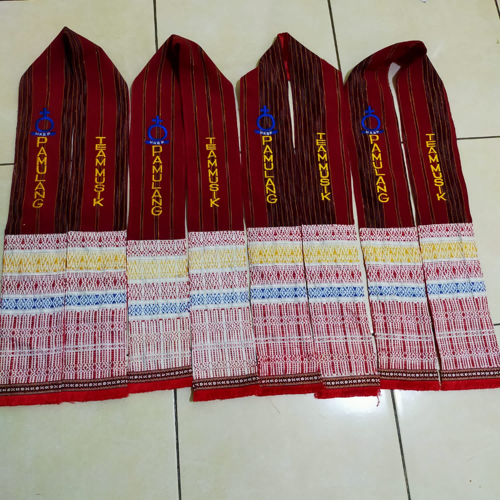 Jual STOLA ULOS BATAK - SYAL SUMATERA - ULOS PUCCA | Shopee Indonesia