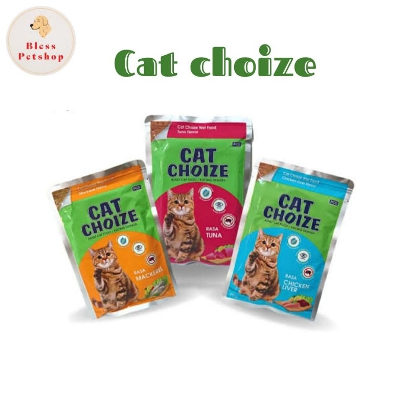 Jual Cat Choize Pouch 75gr Makanan Basah Kucing 75 gram Catchoize ...