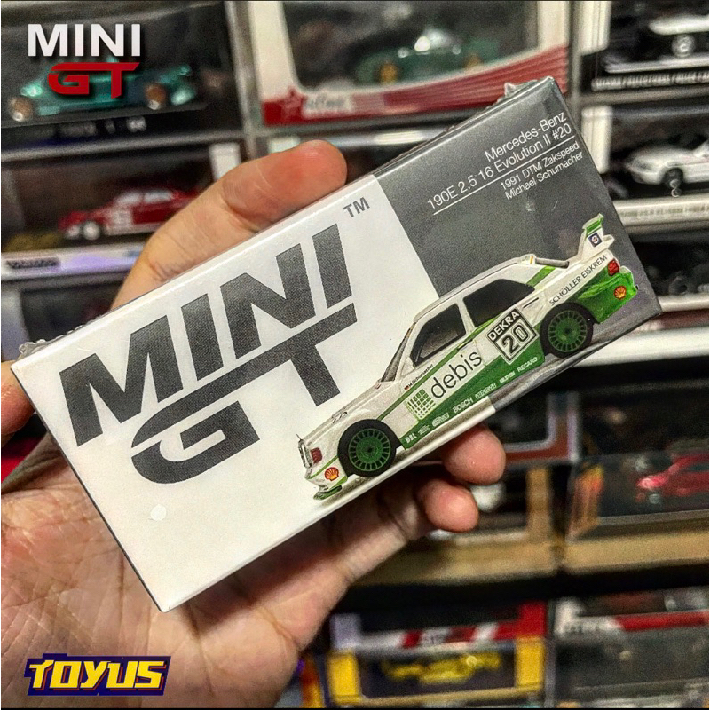 Jual MGT Mini GT - MERCEDES BENZ 190E 1991 DTM MICHAEL SCHUMACHER ...