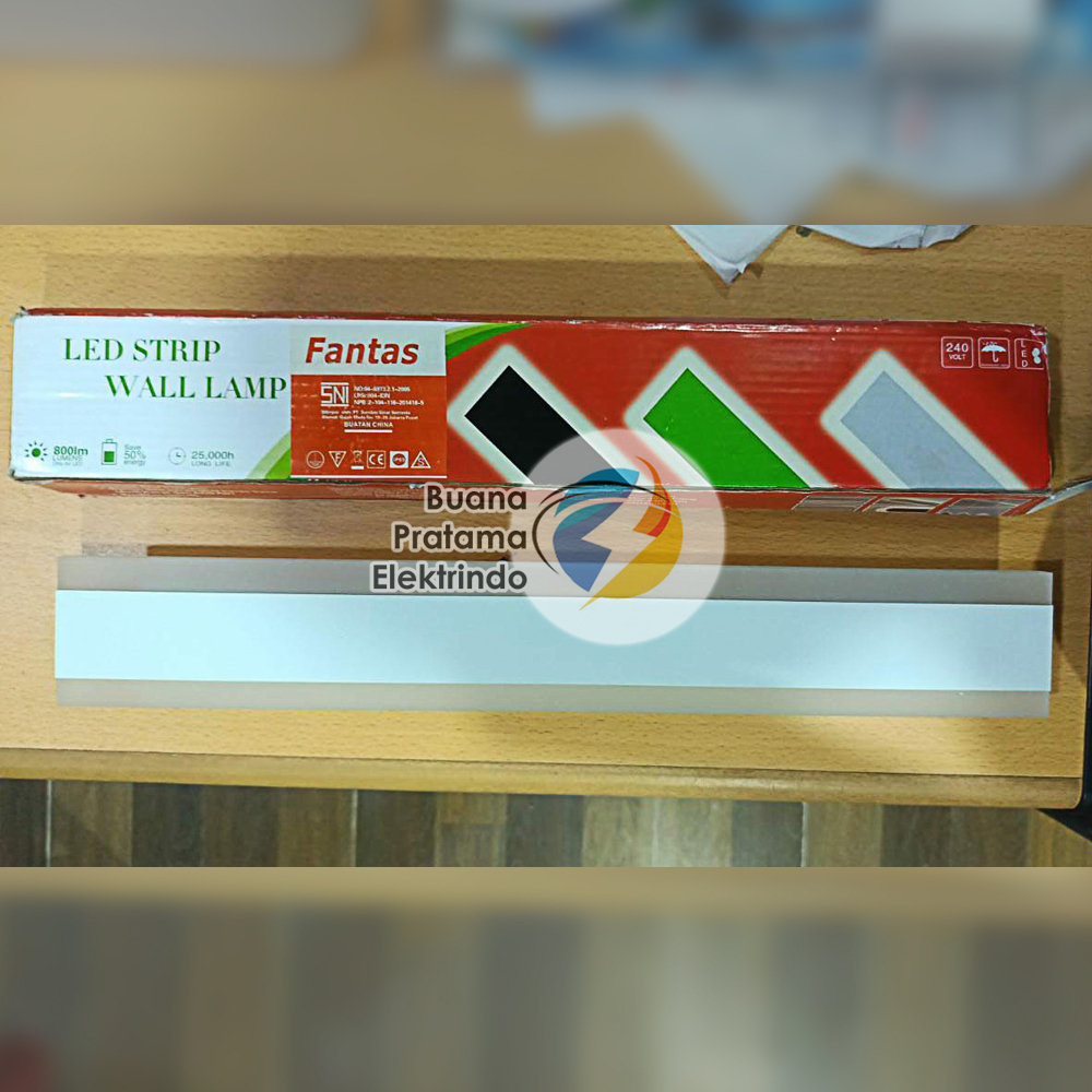 Jual Lampu Wall FANTAS 3 Warna 40W Persegi Outbow LED Strip Light 40 ...