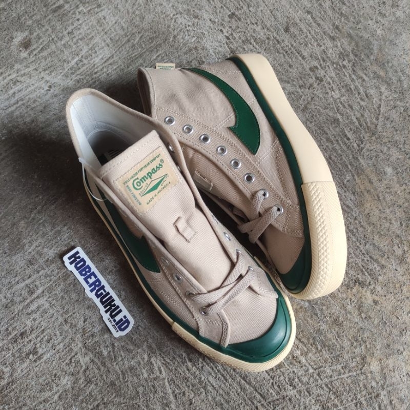 Jual Sepatu Compass Gazelle Seasonal Wafer Green Hi // Choco ice High ...