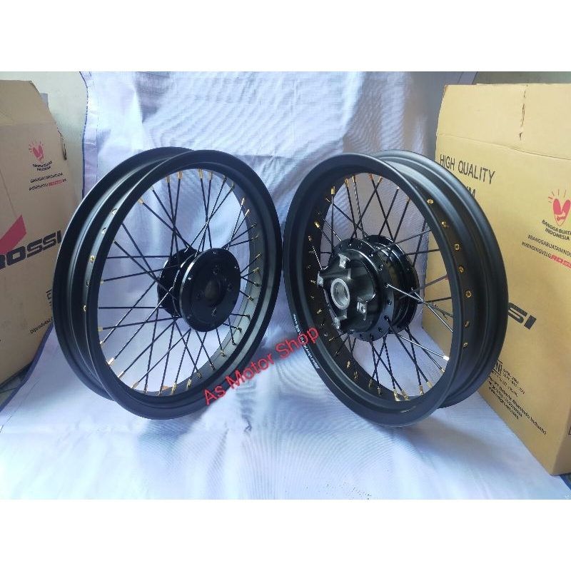 Jual VELG SET ROSSI DAN SPRINT XD DAN ROSSI UKURAN 250 300 RING17 17 ...