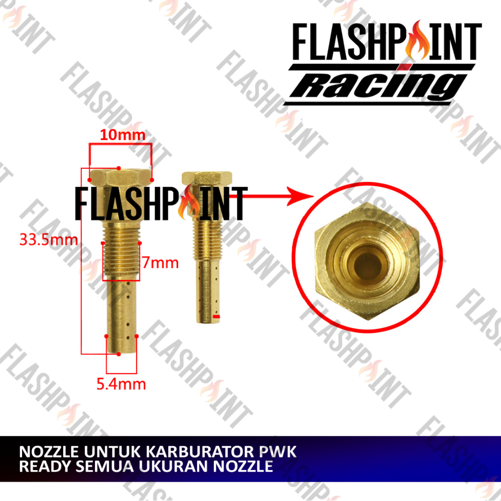 Jual (BISA COD) NOZZLE PWK LUBANG 8 12 16 18 20 30 PWM EVO KSR TK NOZLE NOZEL NOSEL NOZZEL NOJEL ...