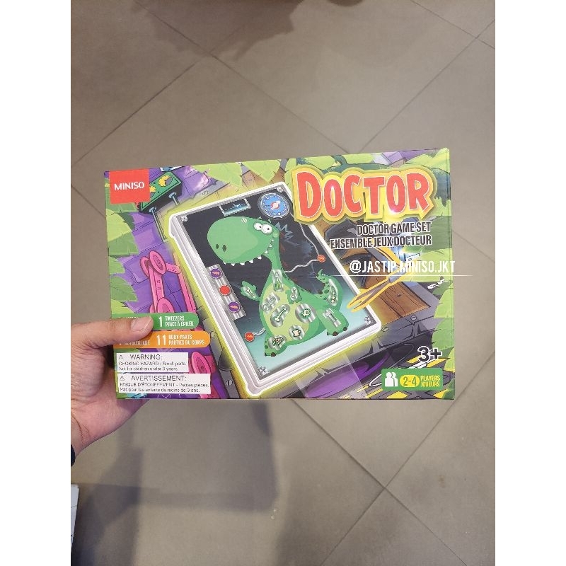 Jual MINISO 🆕 Board Game DINO DOCTOR Game Set | Shopee Indonesia