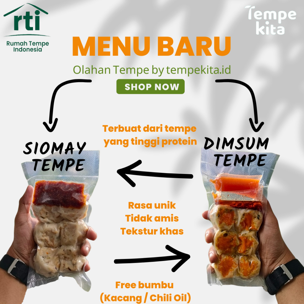 Jual [Tempekita.id] Siomay Tempe dan Dimsum Tempe | Shopee Indonesia