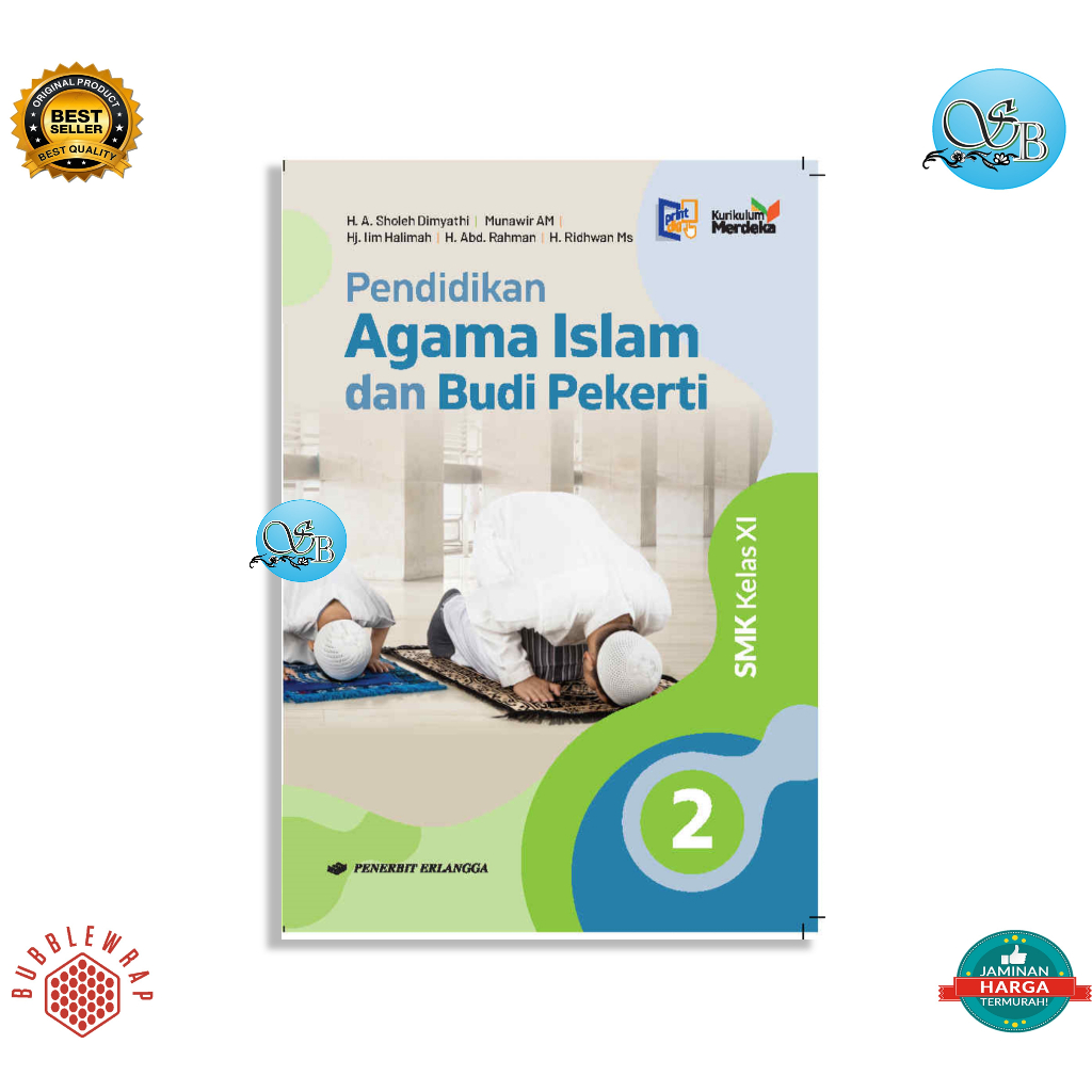 Jual [ORIGINAL] PENDIDIKAN AGAMA ISLAM KELAS 11 SMK KURIKULUM MERDEKA ...