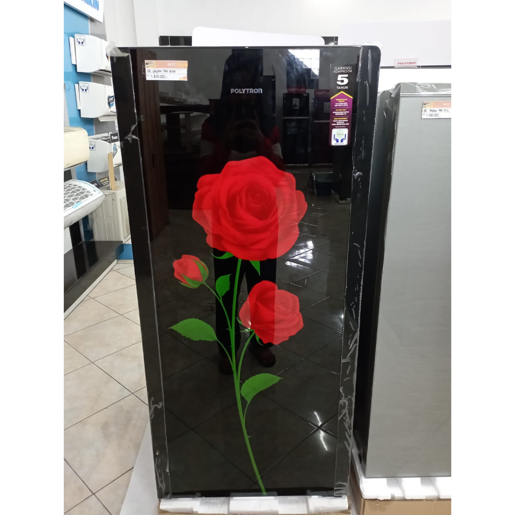 Jual KULKAS POLYTRON PRA 18 CRX LEMARI ES 1 PINTU NEW | Shopee Indonesia