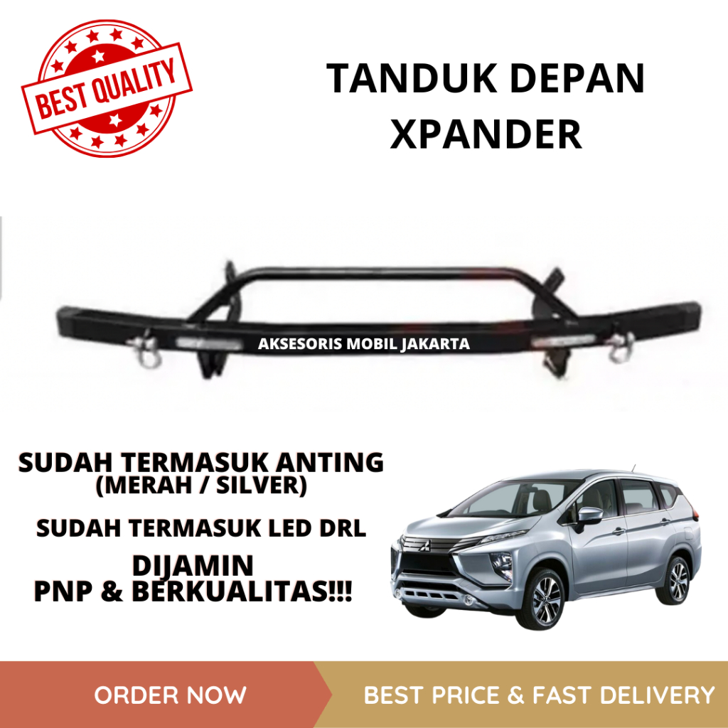Jual TANDUK DEPAN MINI XPANDER EXCEED CROSS ULTIMATE ARB BESI PELINDUNG ...