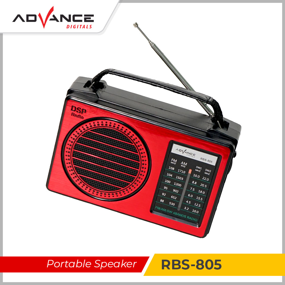 Jual Advance RBS-805 Radio Multifungsi FM Full Band Pemutar Portabel Rumah Luar Ruangan | Shopee ...