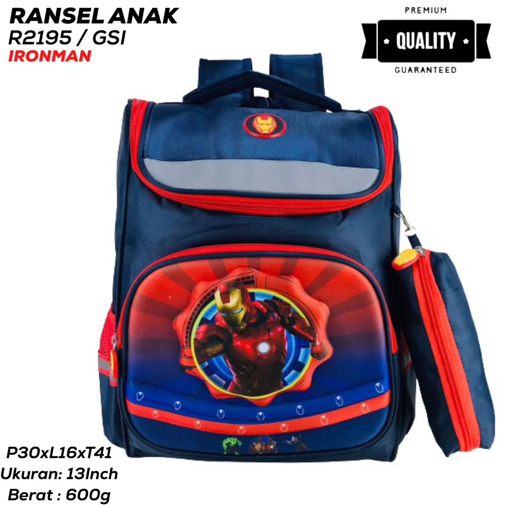 Jual NEW TAS RANSEL TERBARU MODEL TABUNG TAS ANAK SEKOLAH BERKARAKTER ...