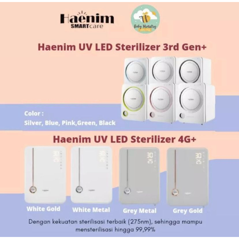 Jual Haenim UV Sterilizer 3rd Gen / haenim 4th gen [READY STOCK] / UV ...