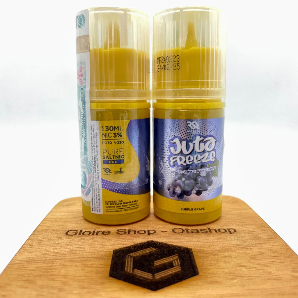 Jual SALT - Juta Freeze PURPLE GRAPE 30ml 3% Nic by Rsr Brew Liquid ...