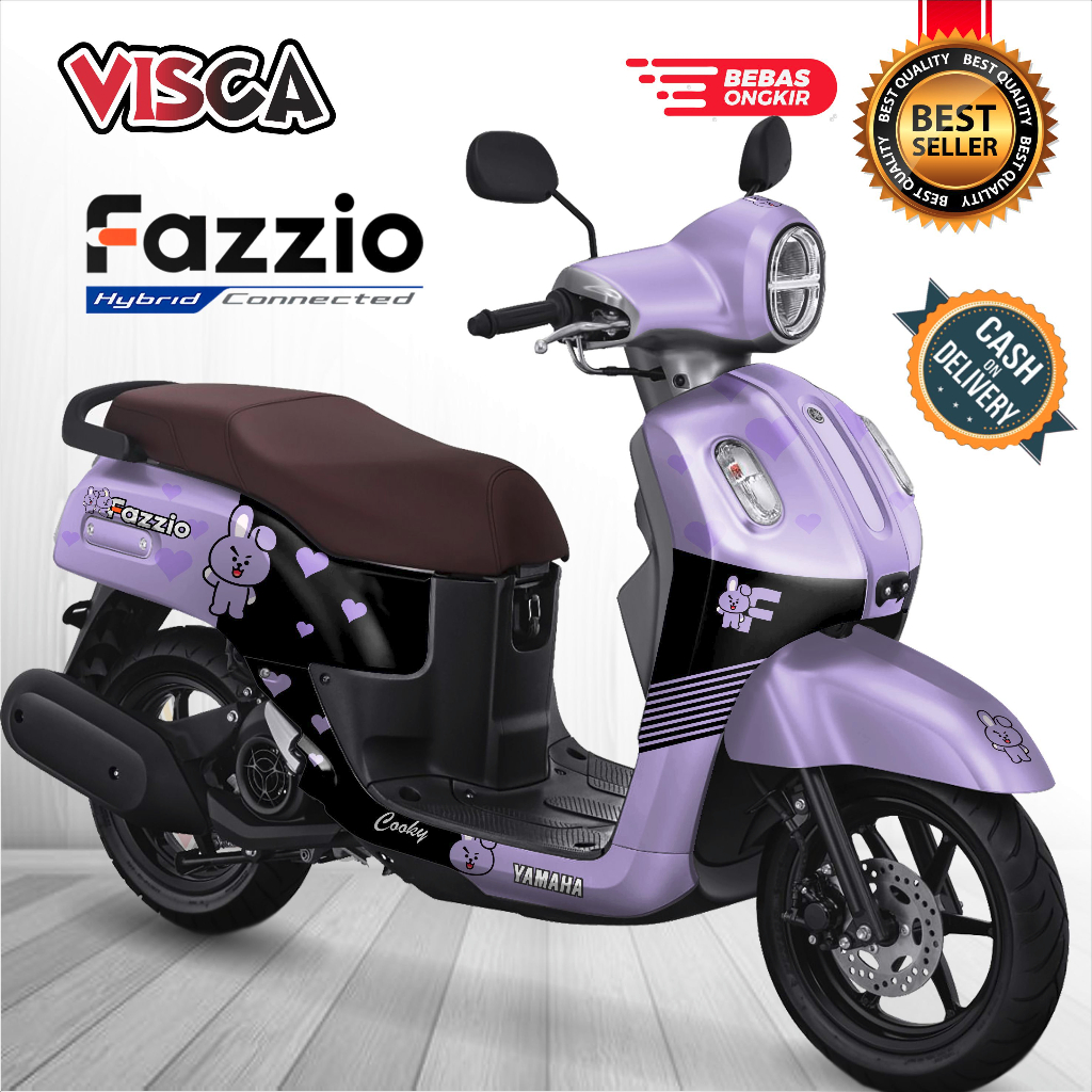 Jual Decal Yamaha Fazzio Full Body Stiker Fazzio Variasi Full Body ...