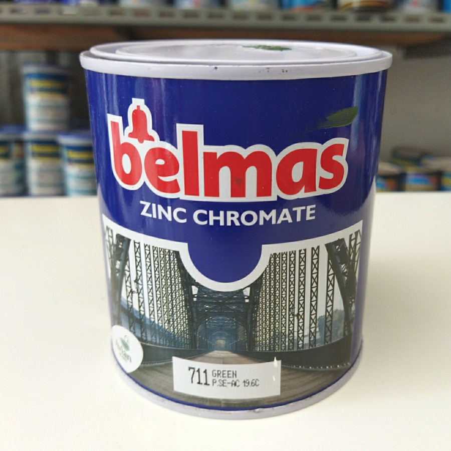 Jual Meni Besi BelMas Hijau Zinc Chromate Green 711 Cat Dasar Anti ...