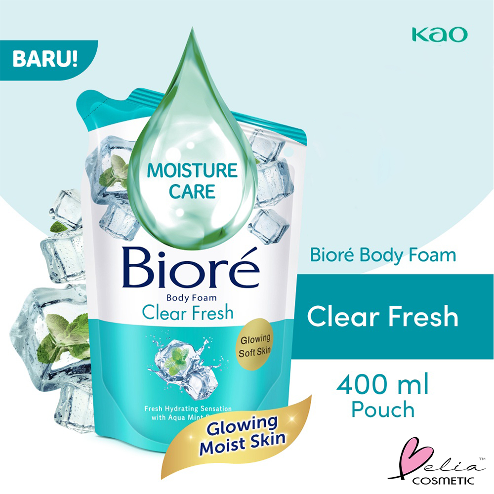 Jual BELIA BIORE Body Foam 400ml | Refill Sachet | Moisture Care | Guard Antibacterial | Sabun ...