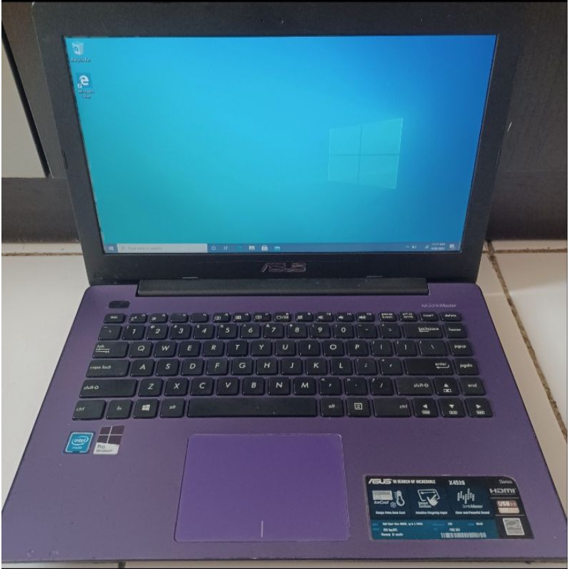 Jual Second Asus Purple X453SA Laptop / Notebook | Shopee Indonesia